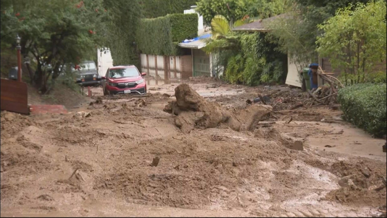 River of mud and debris forces some Studio City residents to shelter-in ...