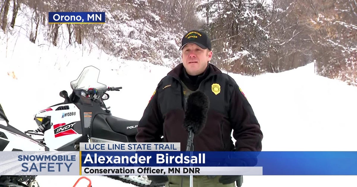 Extended: DNR urges snowmobile riders to be safe - CBS Minnesota