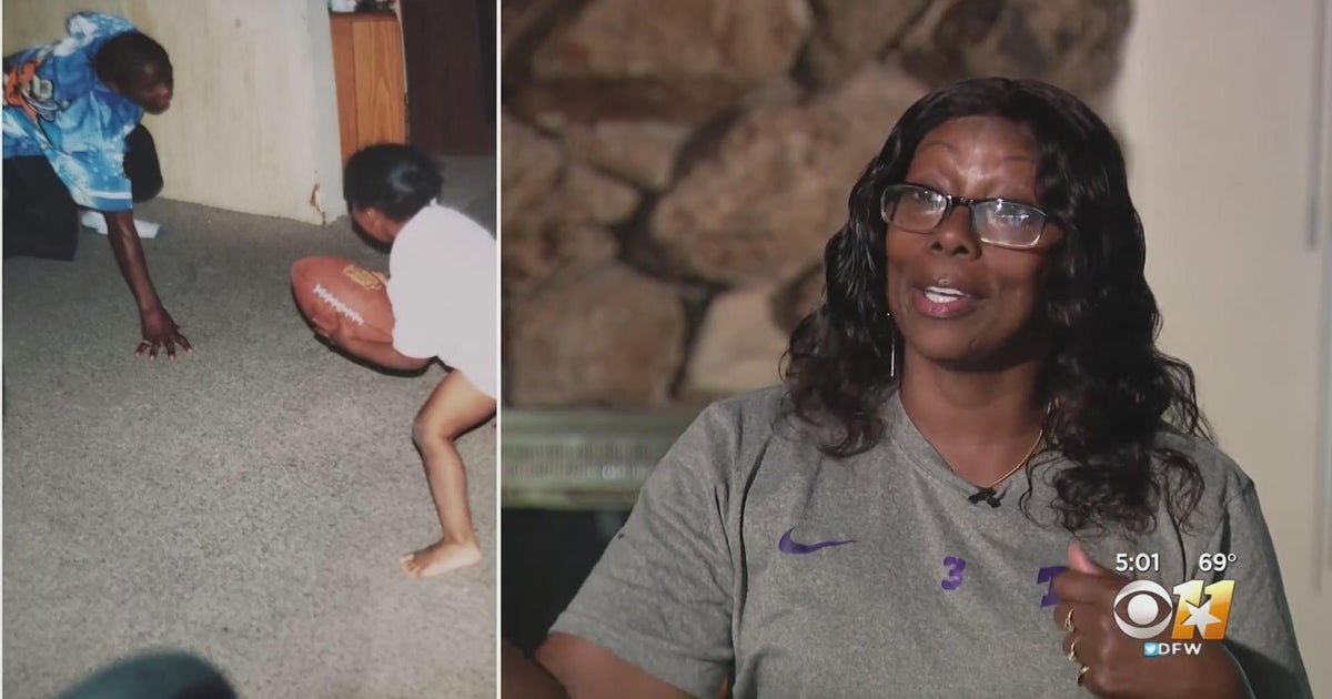 Mother of TCU's Emari Demercado shares him coming home for CFP National ...