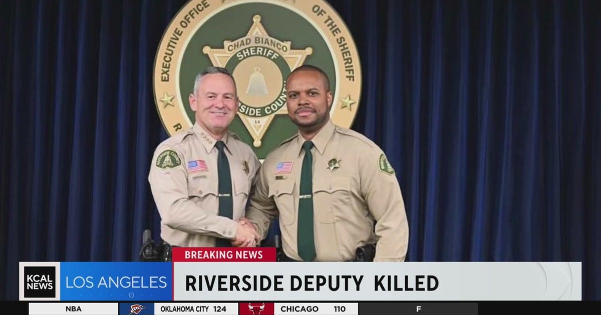Deputy Darnell Calhoun fatally shot in Lake Elsinore while responding to domestic violence call ...