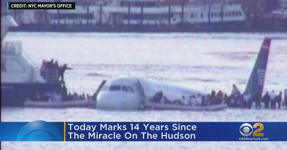 Sunday marks 14 years since the "Miracle of the Hudson" - CBS New York