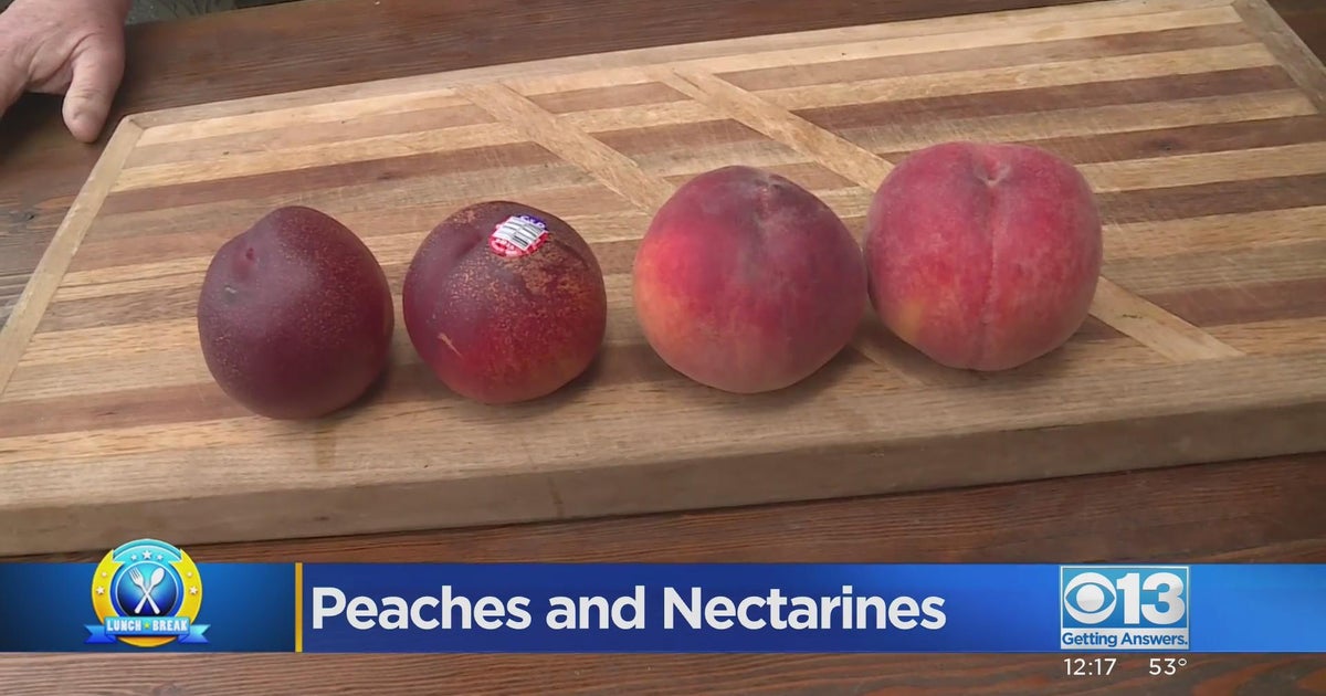 Lunch Break: Peaches and nectarines - CBS Sacramento