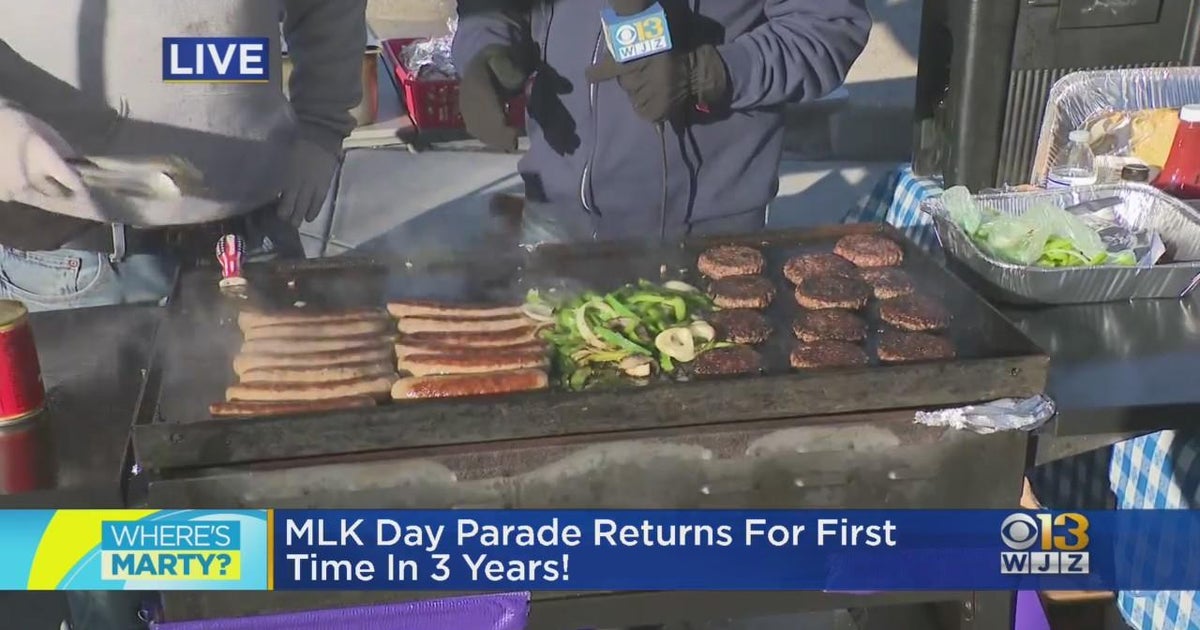 Where's Marty? At the return of Baltimore's MLK Day Parade - CBS Baltimore