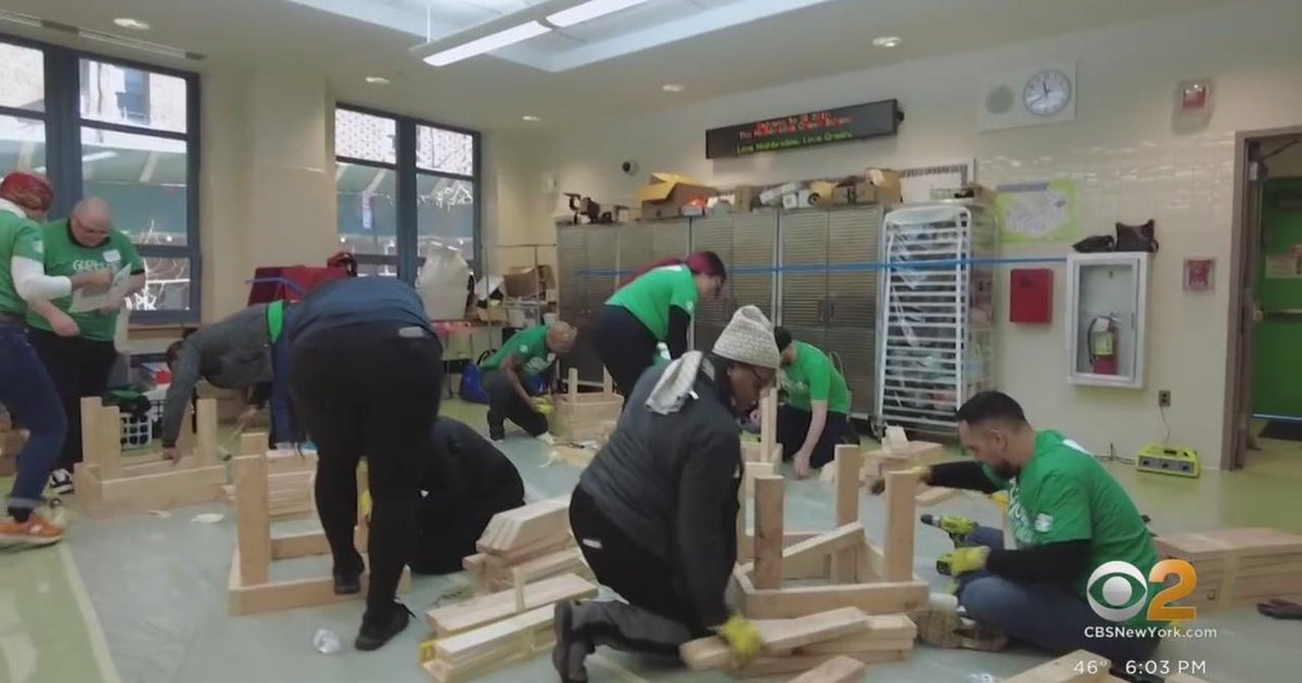 Record-breaking MLK Day of Service at Highbridge Green School - CBS New ...