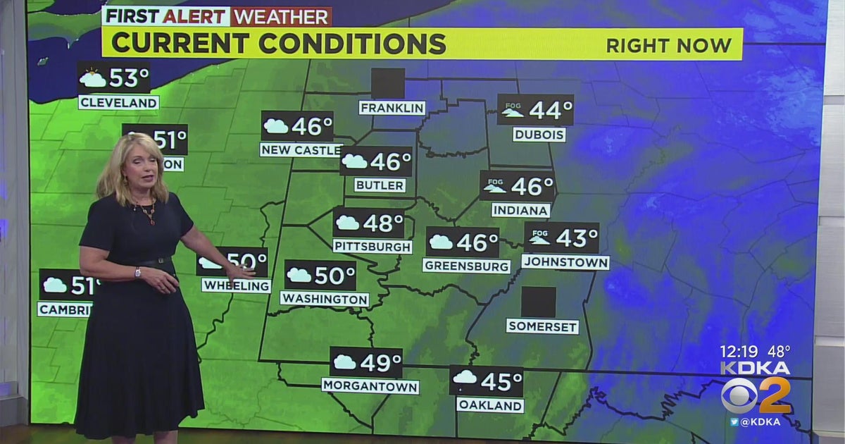 KDKA-TV Afternoon Forecast (1/17) - CBS Pittsburgh