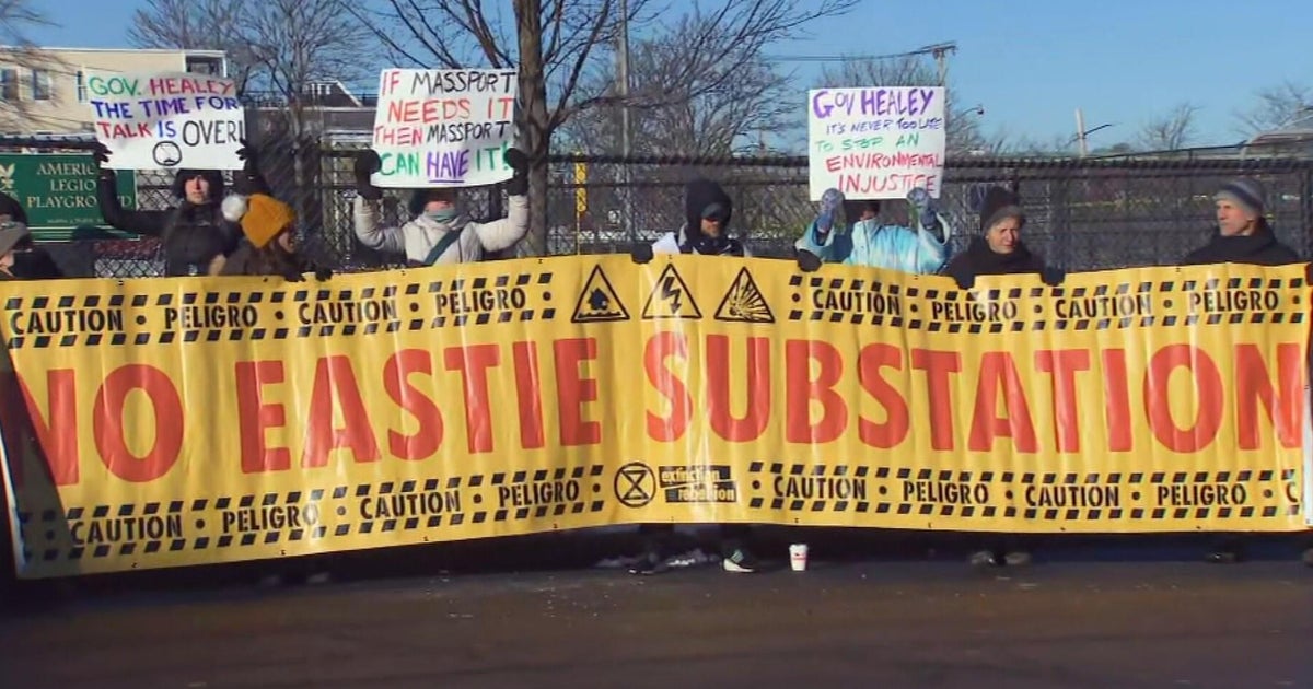 Several protesters arrested at East Boston Eversource substation ...
