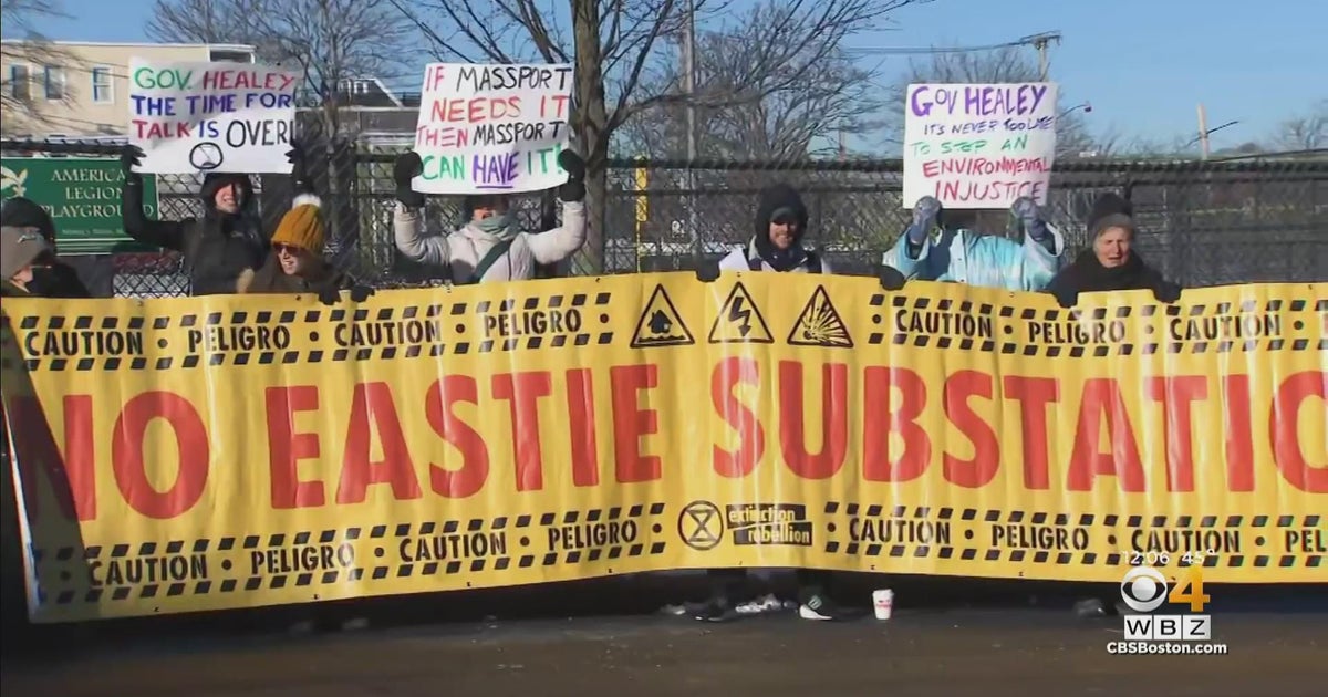 Several people arrested during protest at East Boston Eversource ...