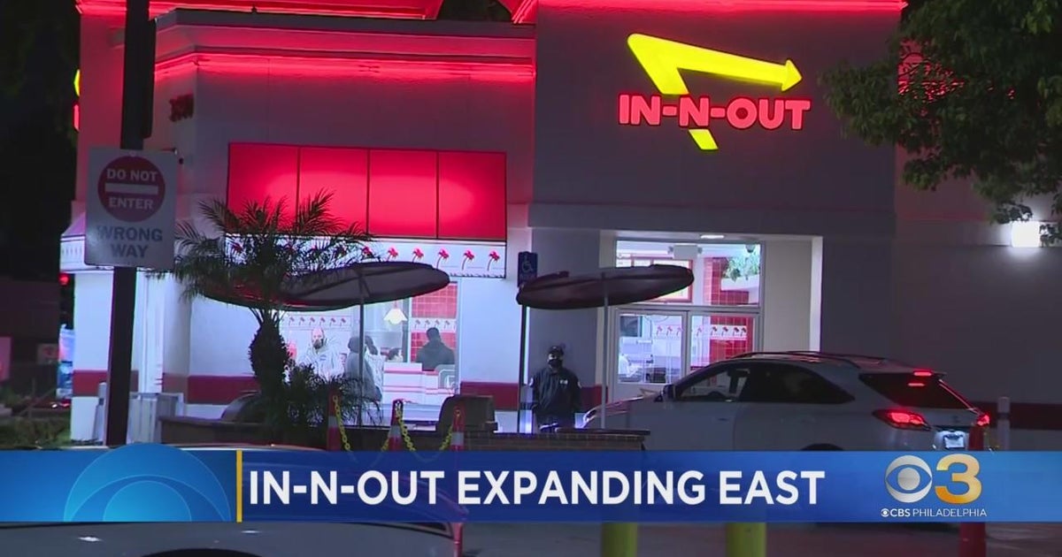 In-N-Out expanding east, with new locations planned for 2026 - CBS ...