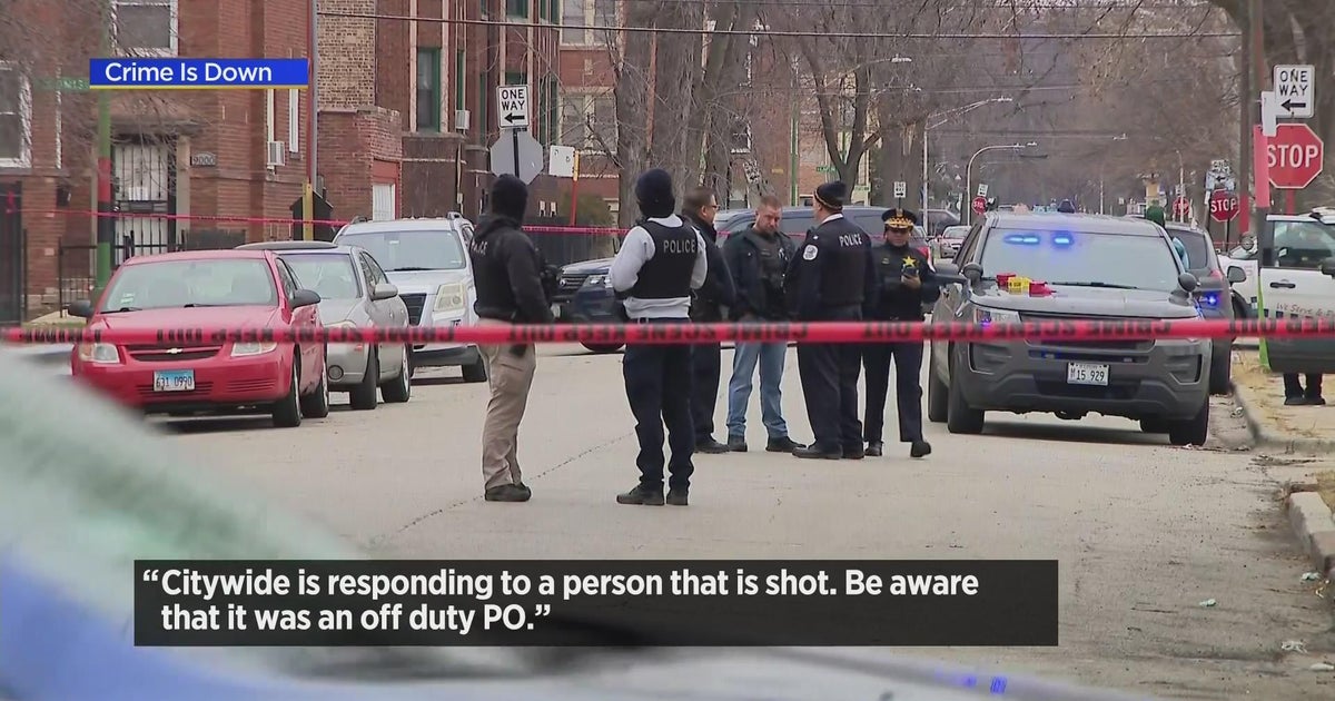 Off-duty Chicago police officer shoots suspect in Brainerd - CBS Chicago