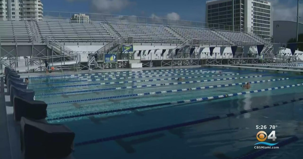Fort Lauderdale Aquatic Center sees $44 million revamp - CBS Miami