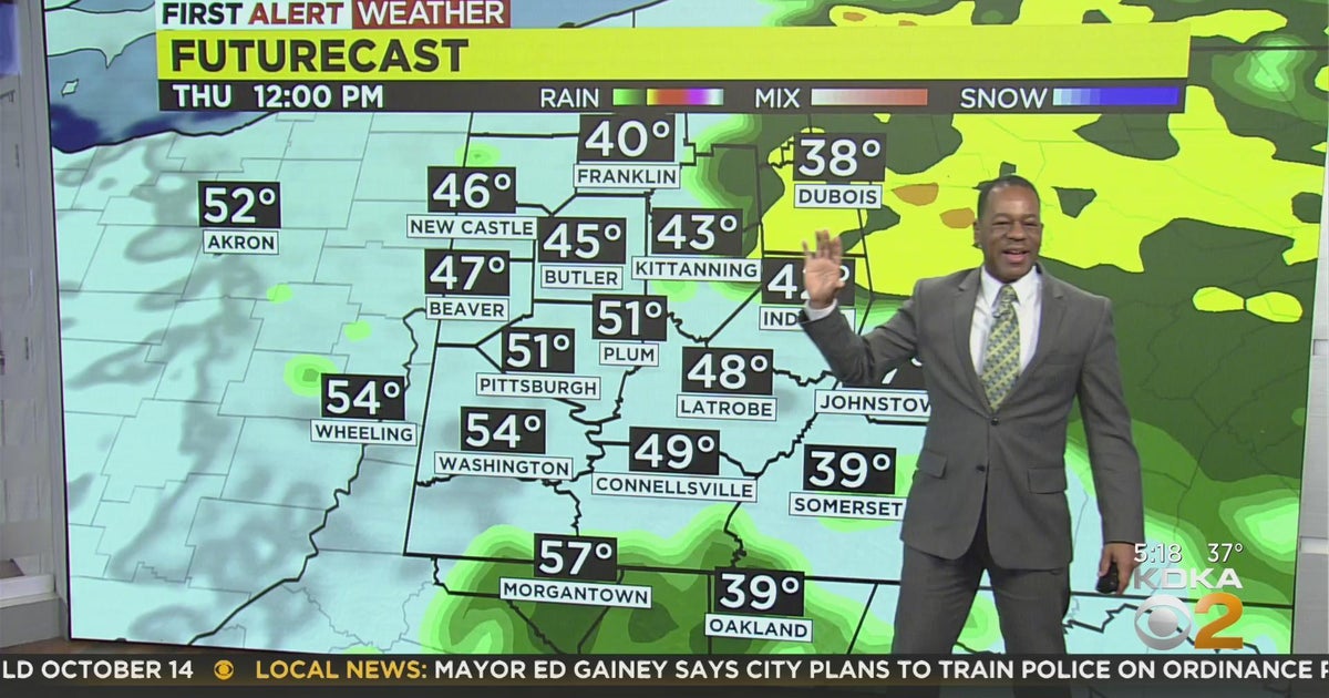KDKA-TV Morning Forecast (1/19) - CBS Pittsburgh