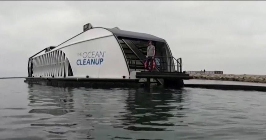 "Trash Interceptor 007" is damaged from storms - CBS Los Angeles