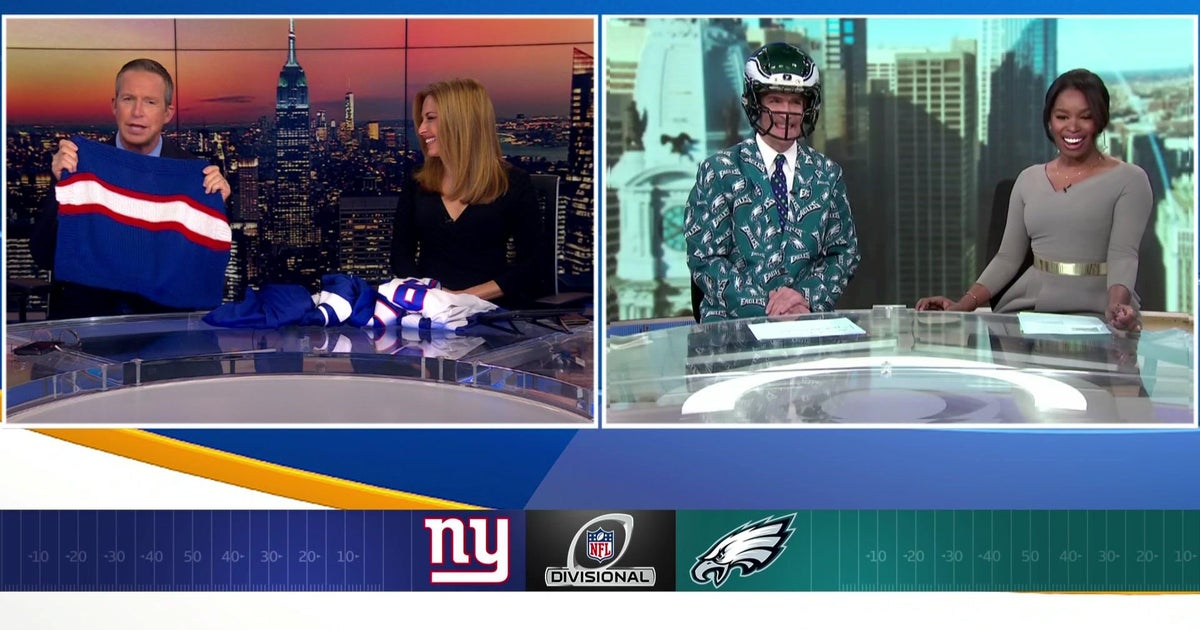 Talking Giants-Eagles playoff rivalry with CBS Philadelphia's morning ...