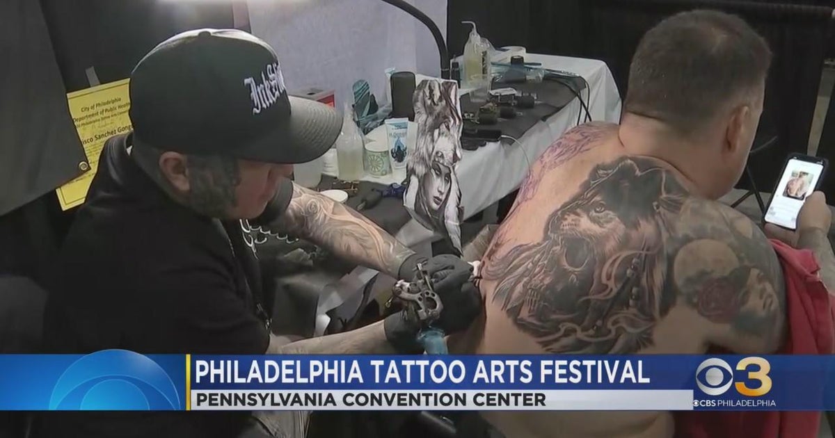 Philadelphia Tattoo Arts Festival back for its 25th year - CBS Philadelphia