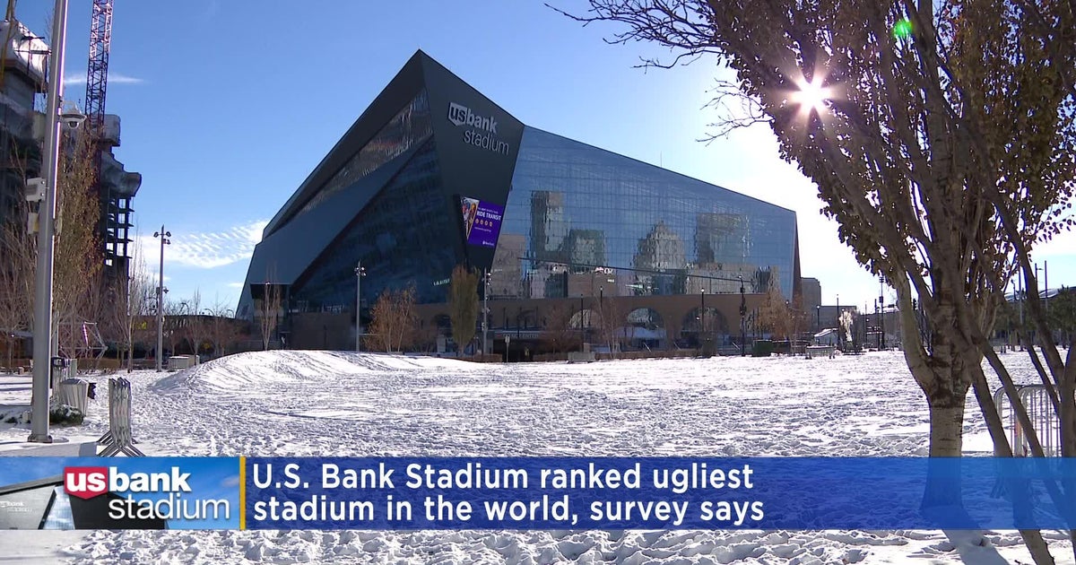 US Bank Stadium ranked world's ugliest stadium, survey says - CBS Minnesota