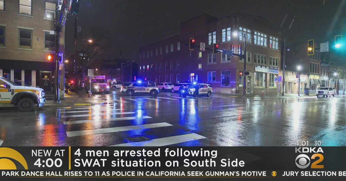 Multiple people taken into custody after SWAT situation - CBS Pittsburgh
