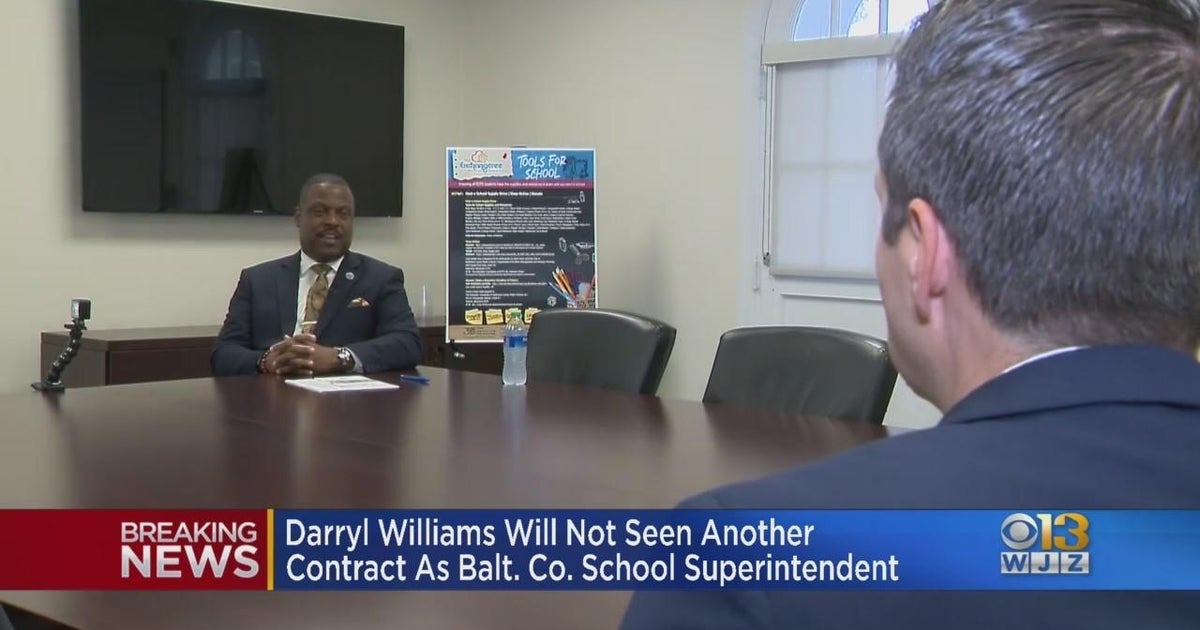 Darryl Williams will not seek another term as Baltimore Co ...