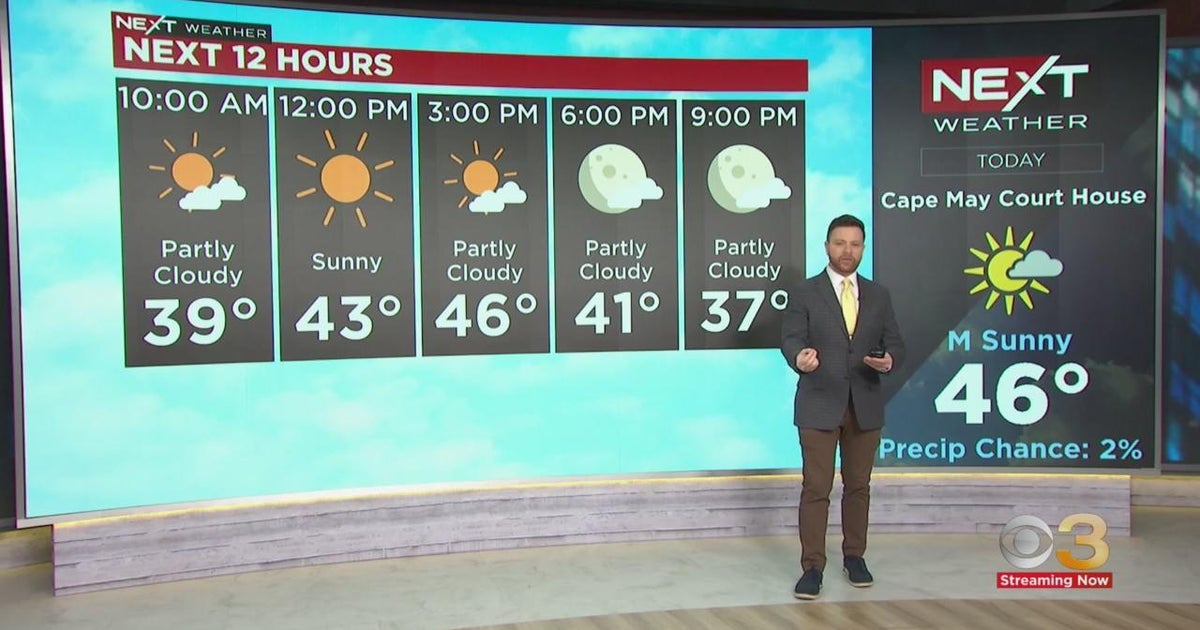 NEXT Weather: Rain for some, snow for others - CBS Philadelphia