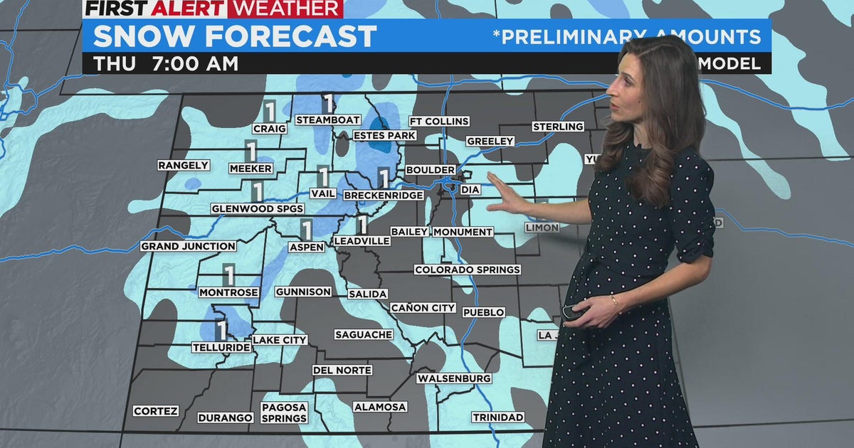 Cold continues into next week - CBS Colorado