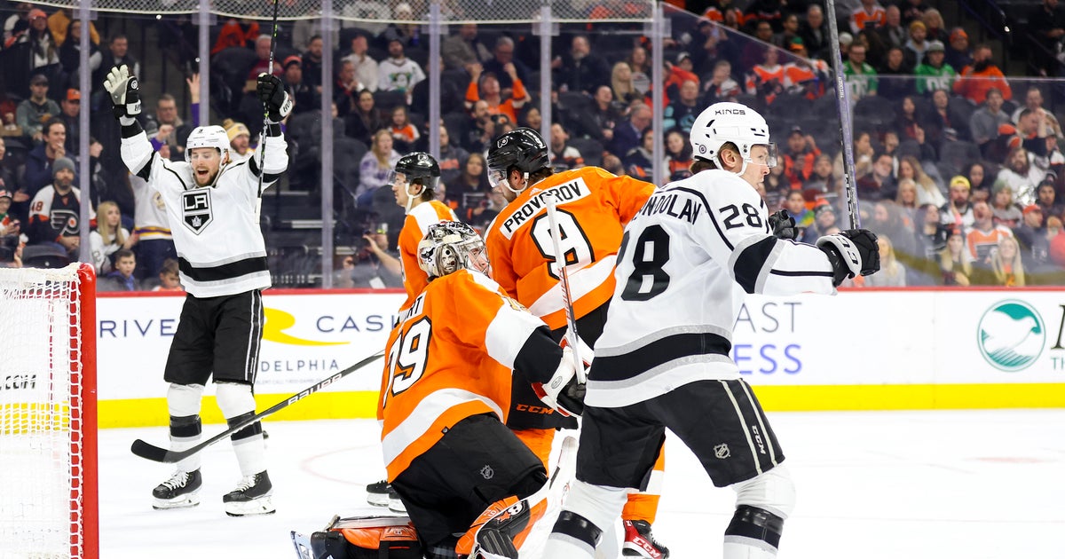 Fiala scores in OT to lead the Kings past Flyers 4-3 - CBS Los Angeles