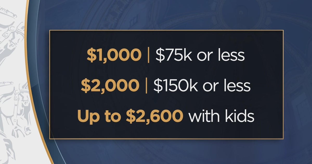 Minnesotans could receive checks from the state - CBS Minnesota