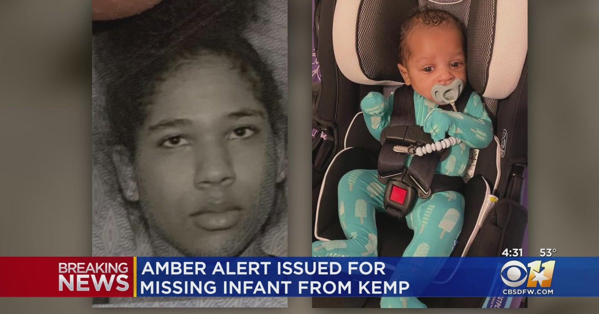 Amber Alert issued for missing infant from Kemp - CBS Texas