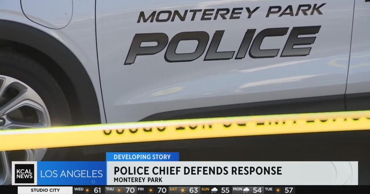 Monterey Park police chief discusses response to mass shooting - CBS ...