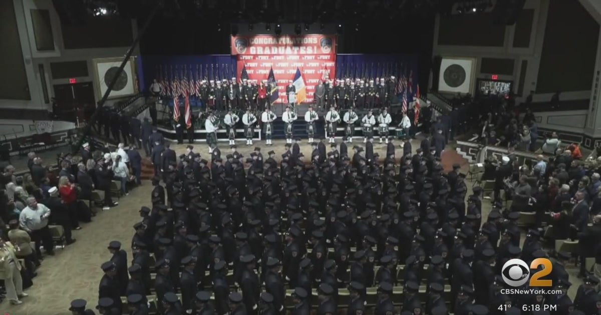 Graduation held for 288 probationary FDNY firefighters - CBS New York