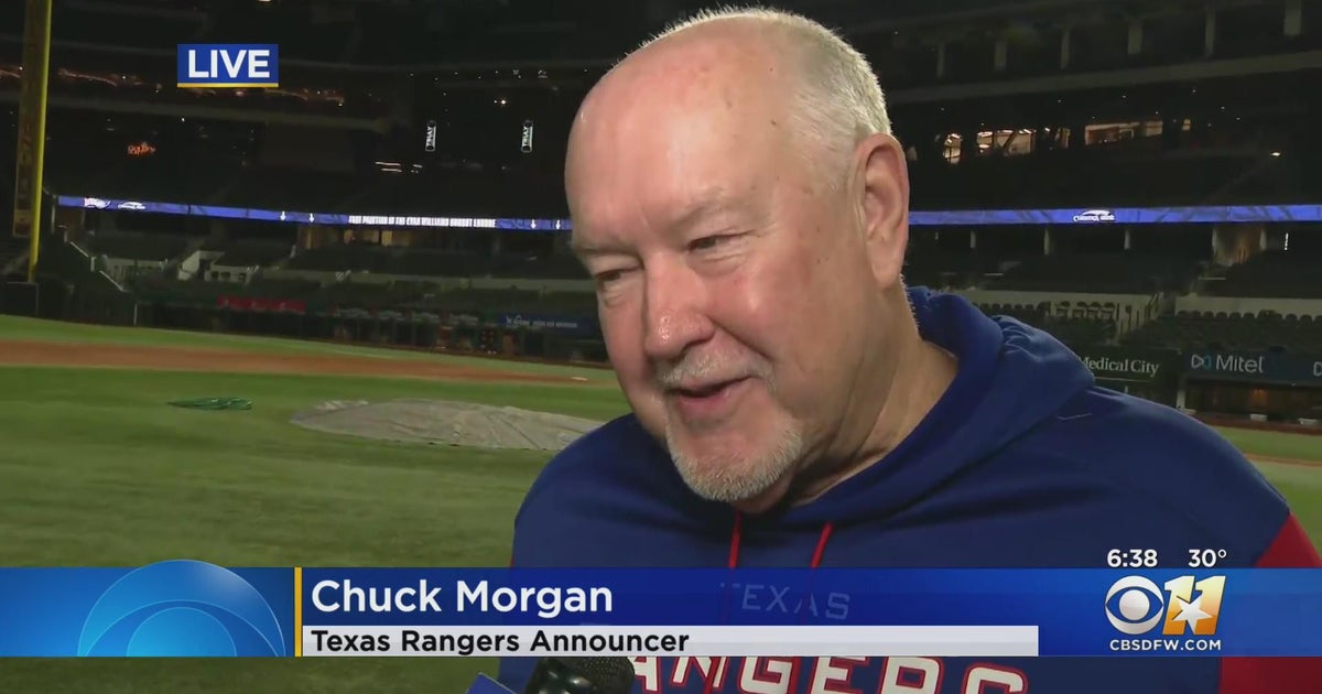 CBS 11 chats with Texas Rangers announcer Chuck Morgan - CBS Texas