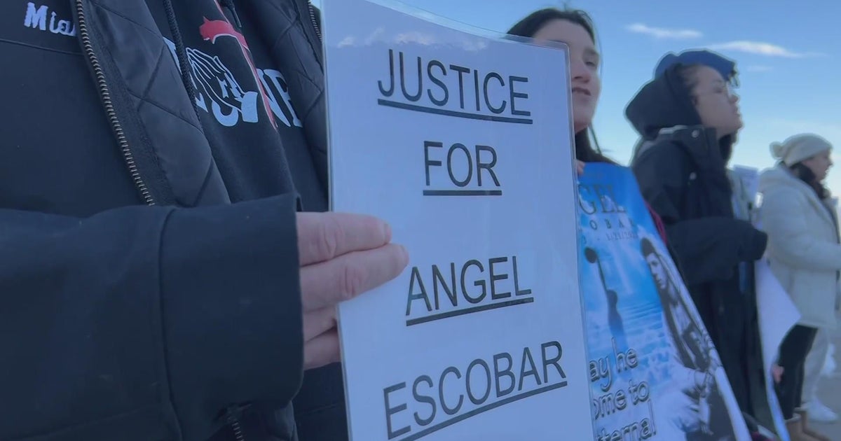 Protesters demand justice for Angel Escobar after he was killed over ...