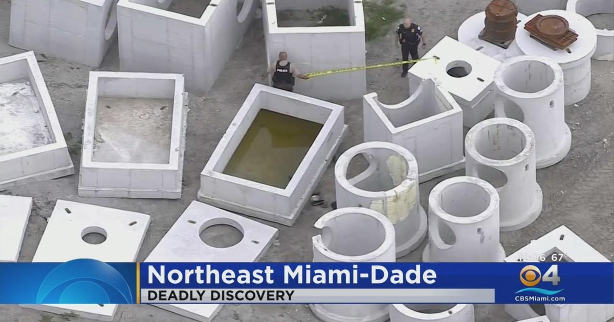 Deadly discovery in northeast Miami-Dade - CBS Miami