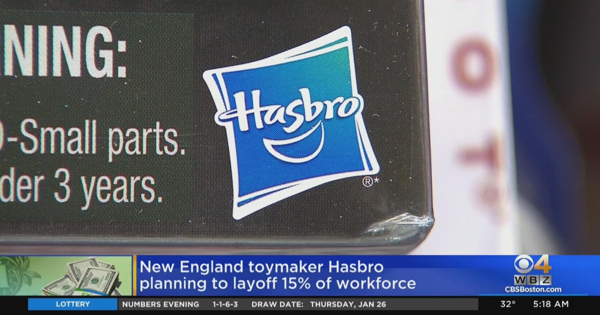 Hasbro laying off 1,000 workers to cut costs - CBS Boston