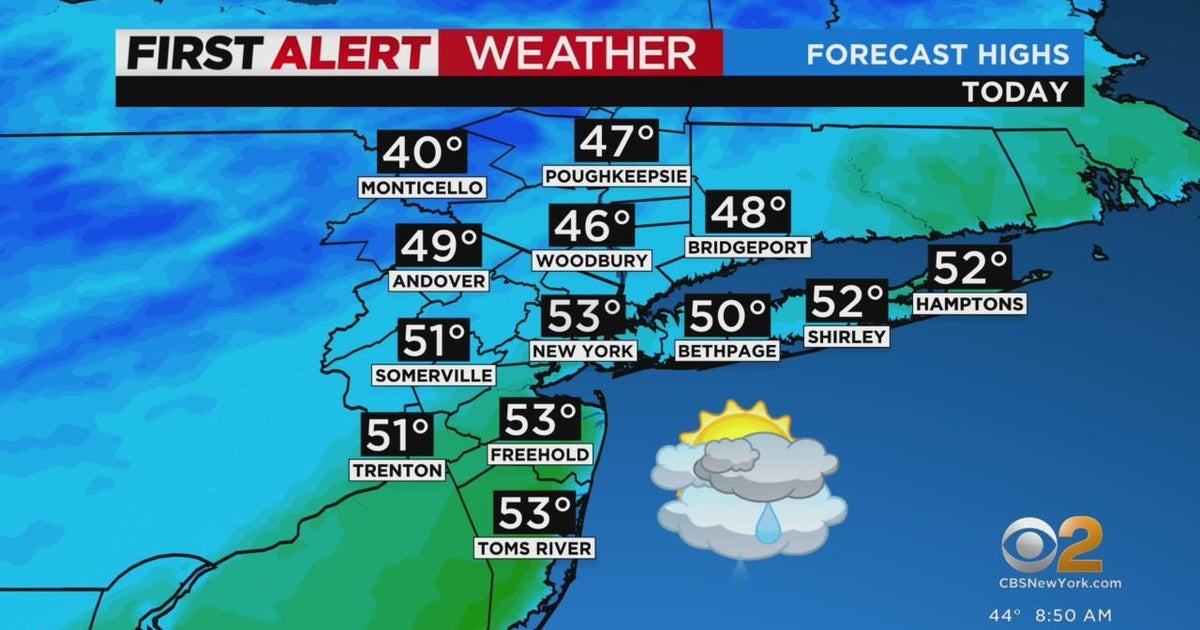 First Alert Weather: CBS2's 1/29 Sunday morning update - CBS New York