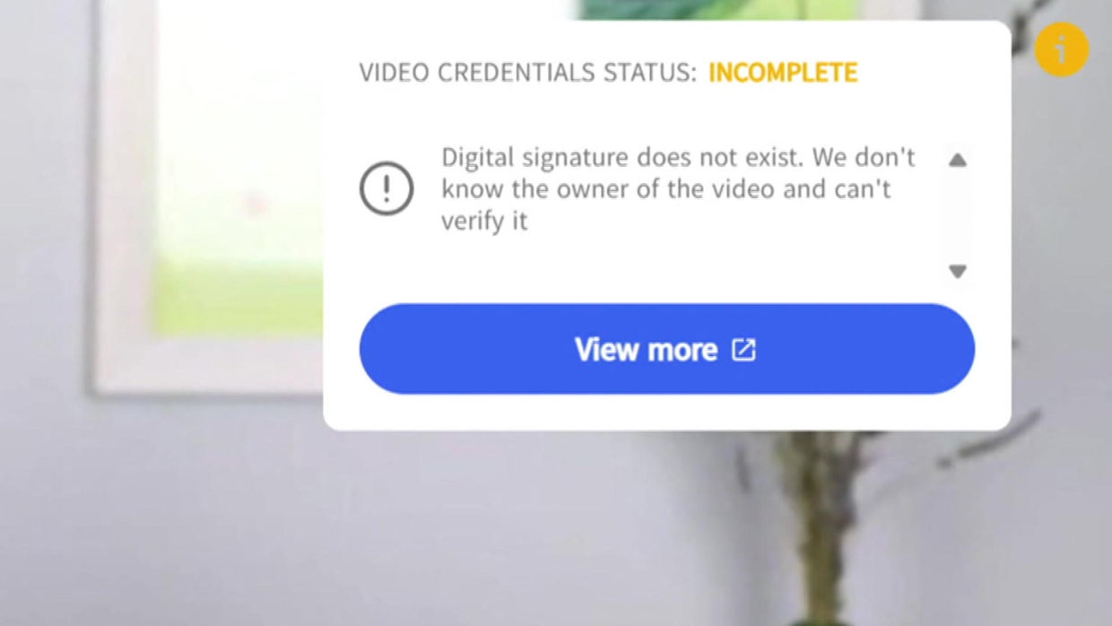 Creating a "lie detector" for deepfakes - CBS News