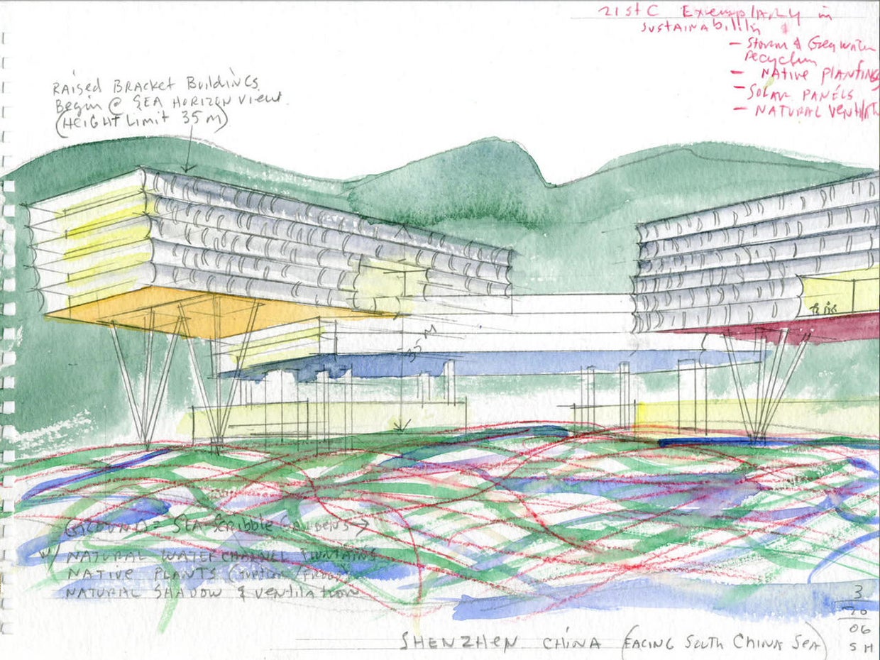 The "luminist architecture" of Steven Holl - CBS News