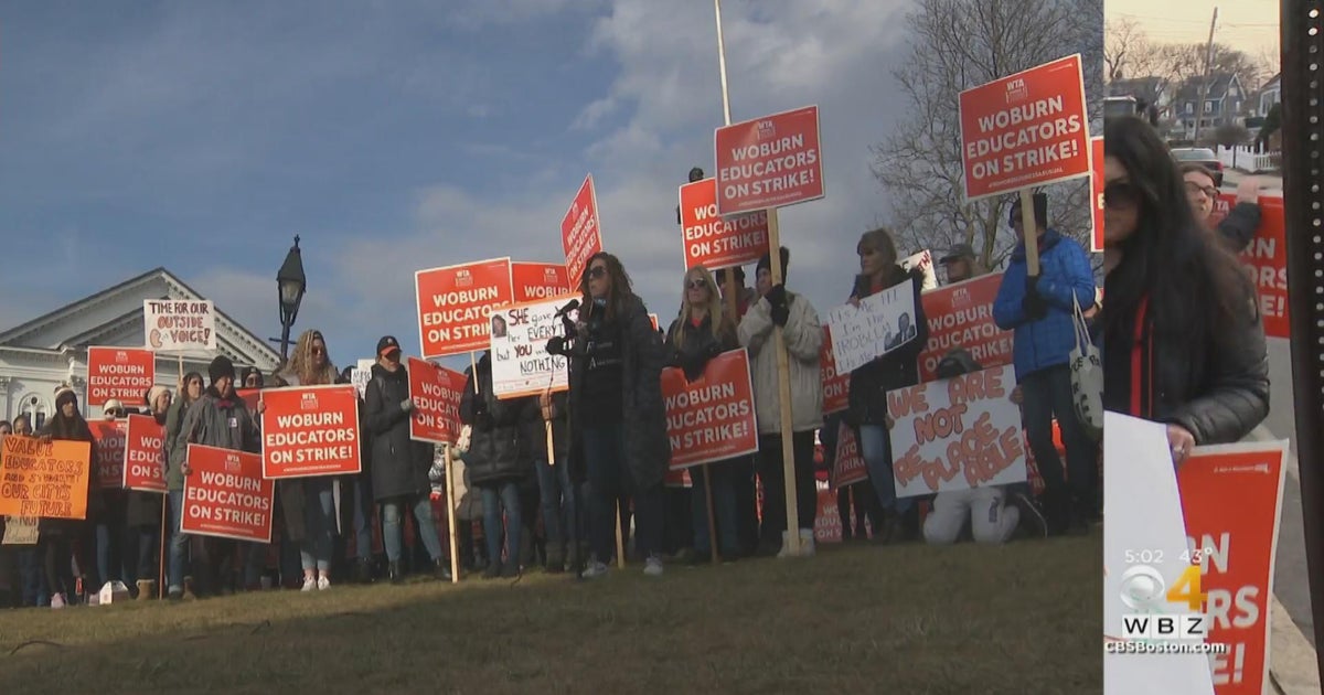 Negotiation talks continue after teachers strike for a day in Woburn ...