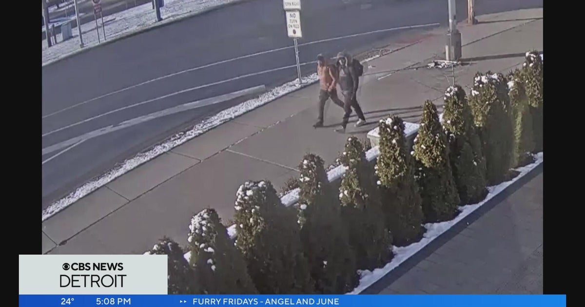 Police seek two suspects after armed carjacking in Detroit - CBS Detroit