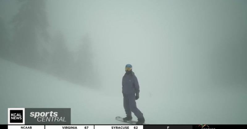 Local Olympic snowboarding hopeful Siddhartha Ullah - CBS Los Angeles
