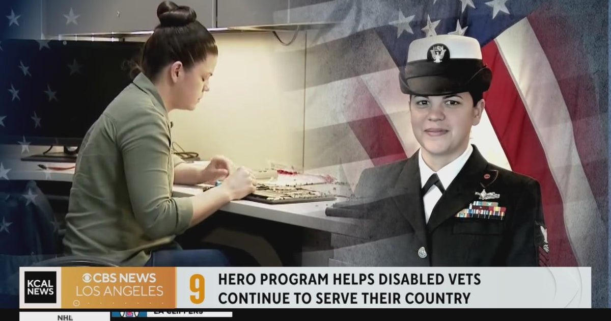 HERO program helps disabled vets with a new careers - CBS Los Angeles