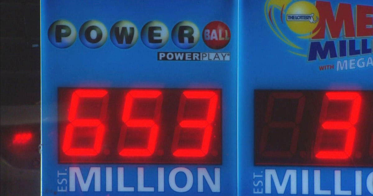 Powerball jackpot Wednesday grows to $653M - CBS Chicago