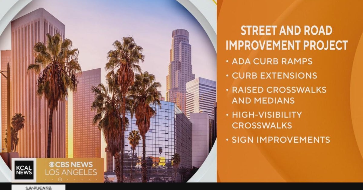 Safe Streets grant targets improved safety for drivers, pedestrians - CBS Los Angeles