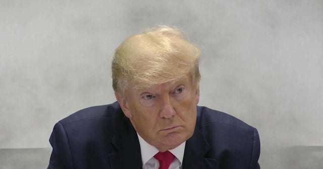 Video from New York deposition shows Trump taking the Fifth - CBS News