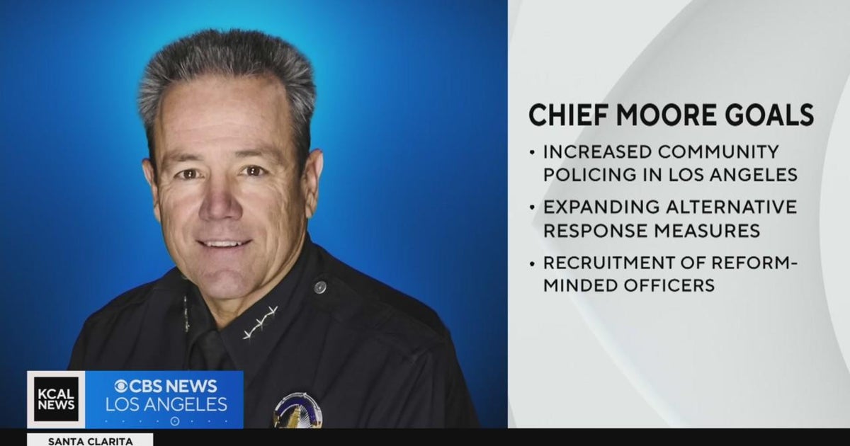 LAPD Chief Michel Moore is reappointed to 2nd term - CBS Los Angeles