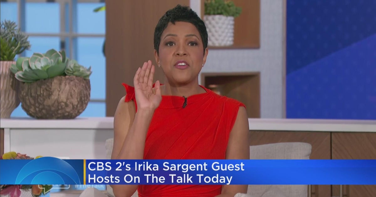 Irika Sargent guest hosts on "The Talk" - CBS Chicago