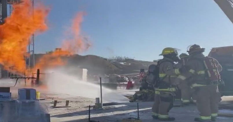 Air Force Academy fire fueled by propane tanks - CBS Colorado
