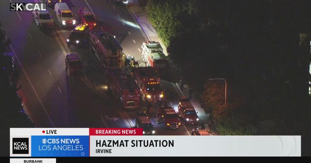 Chemical spill prompts hazardous materials investigation in Irvine ...