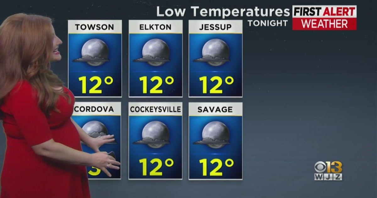 Meteorologist Meg McNamara has your Friday Alert Day forecast - CBS ...