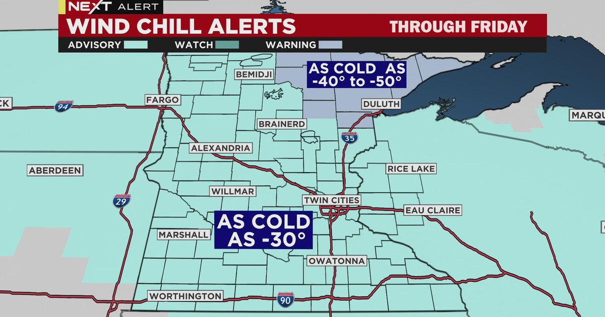 NEXT Weather Alert: Another dose of dangerous cold Friday morning
