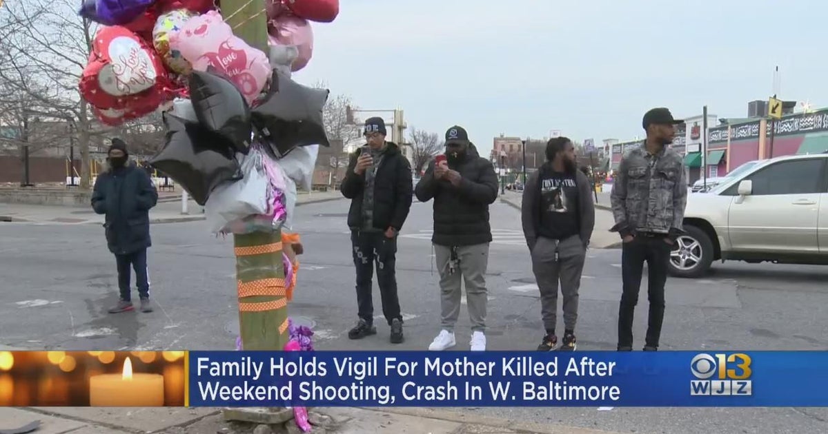 Family mourns mother killed in West Baltimore crossfire - CBS Baltimore
