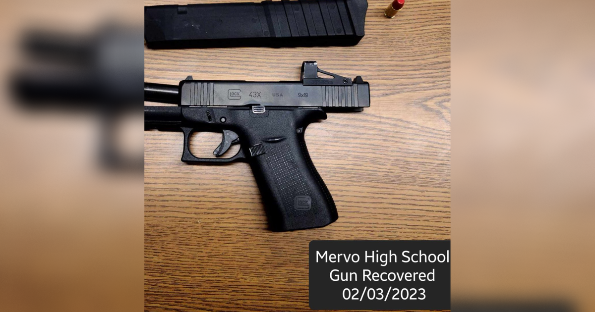 Loaded gun found at Mervo High School - CBS Baltimore